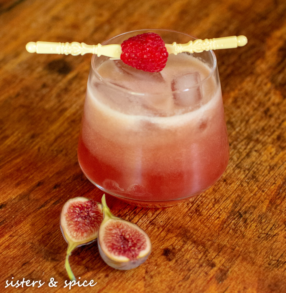 Fig Raspberry Shrub - Sisters and Spice...and everything nice