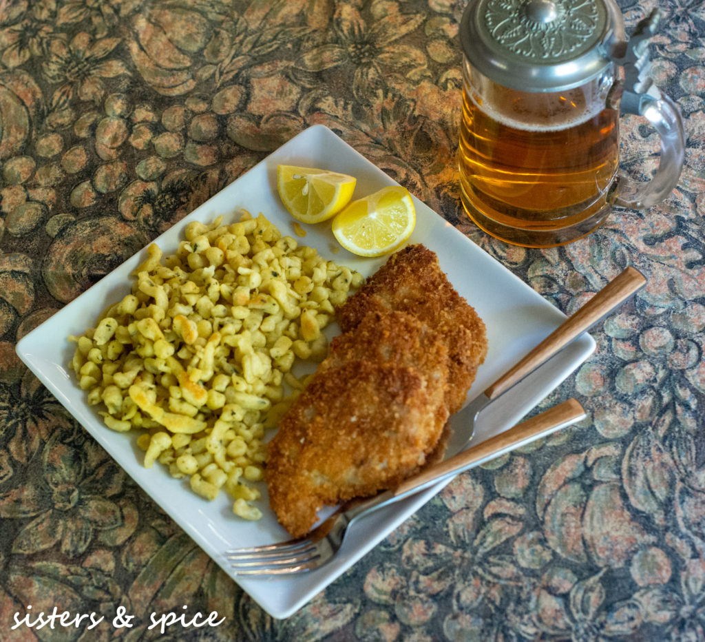 Schnitzel and Spaetzle - Sisters and Spice...and everything nice